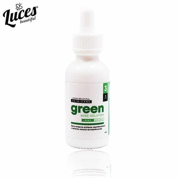 GREEN ACNE SOLUTION - LUCES BEAUTIFUL - Luces Beautiful