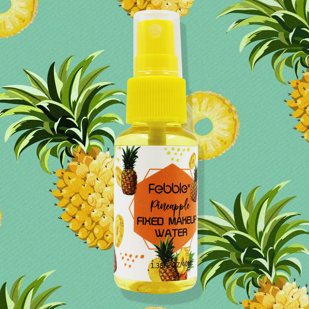 MAKEUP FIXED WATER PINEAPPLE - FEBBLE - Luces Beautiful