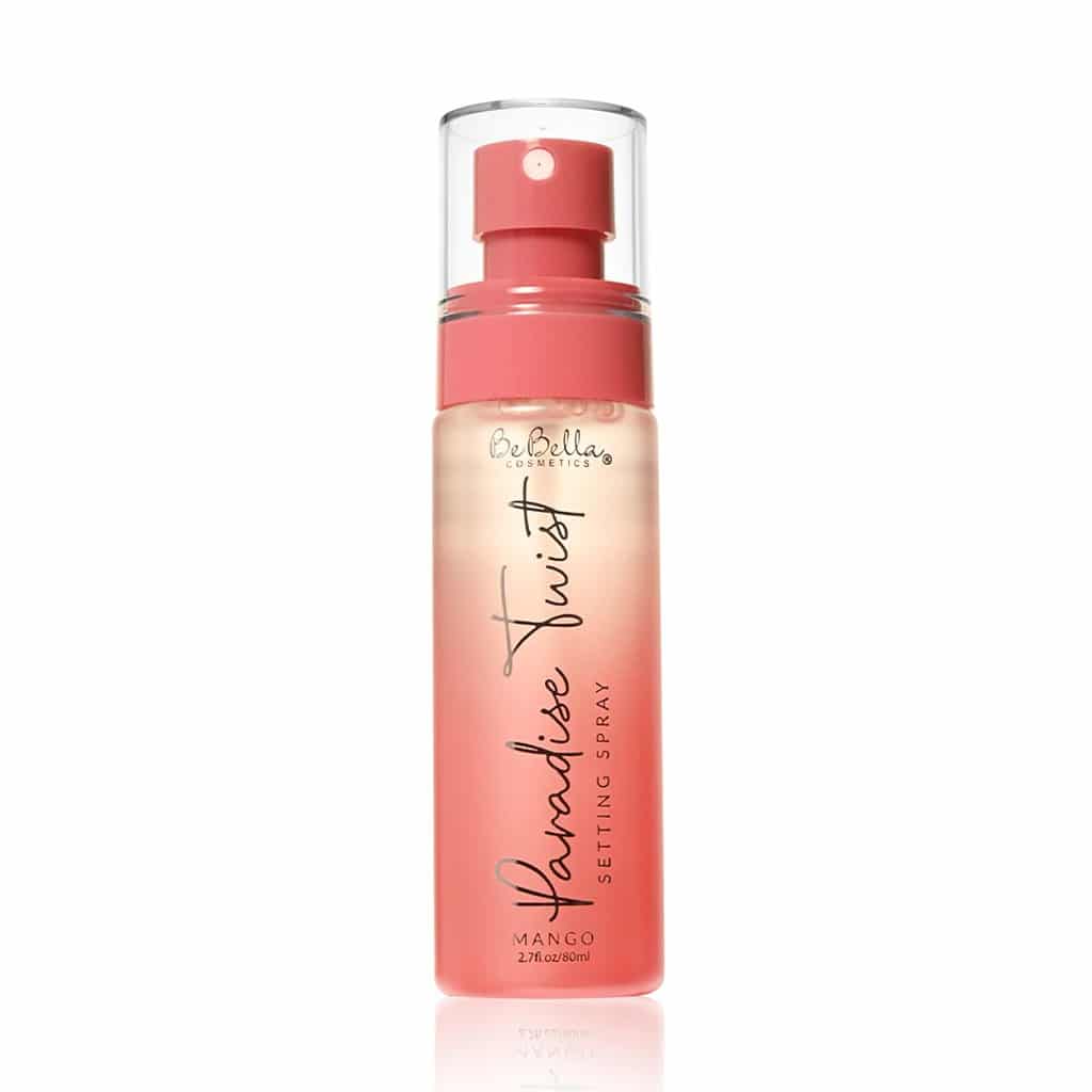 Paradise twist setting spray - be bella - Luces Beautiful