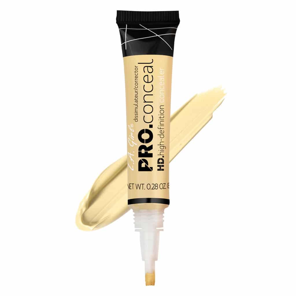 Hd pro conceal light yellow corrector - l.a. girl - Luces Beautiful