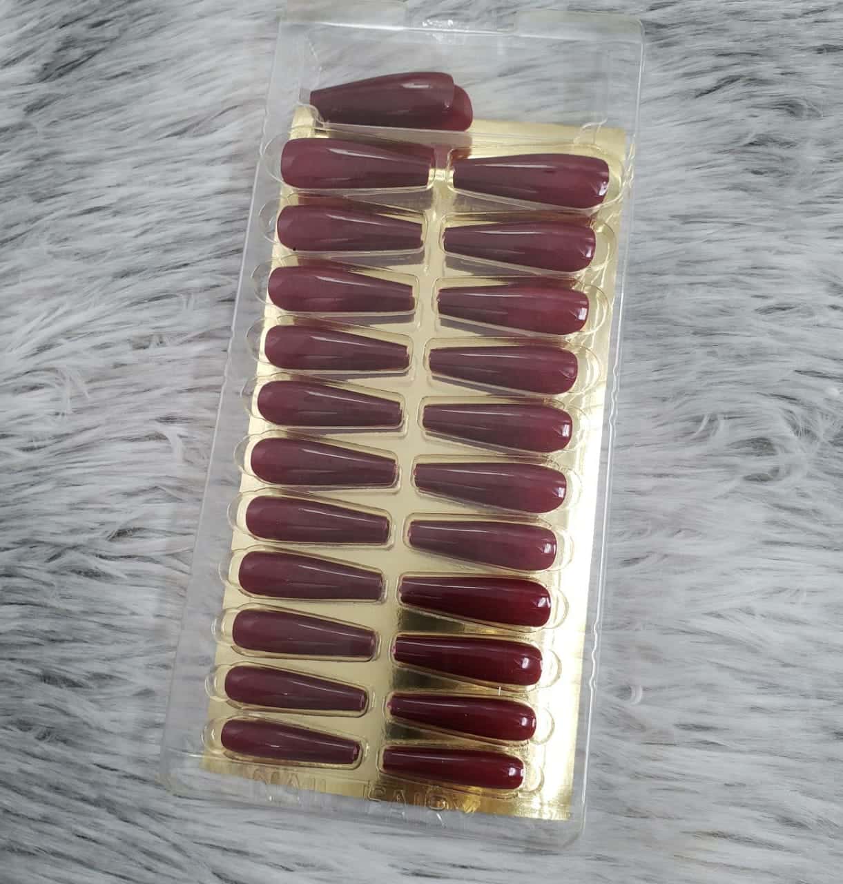 Press on ballerina corinto 24pc - nail fairy - Luces Beautiful