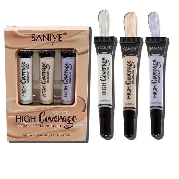 Trío de correctores liquidos - saniye - Luces Beautiful