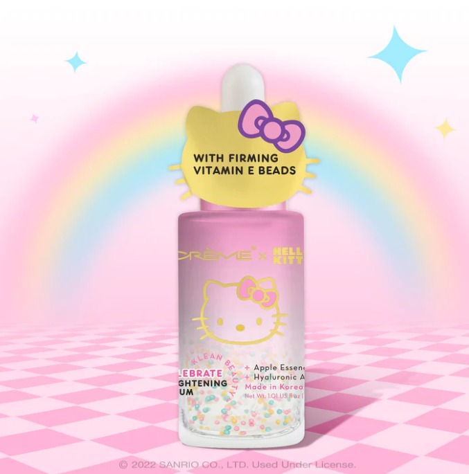 Hello kitty celebrate brightening serum - the creme shop - Luces Beautiful