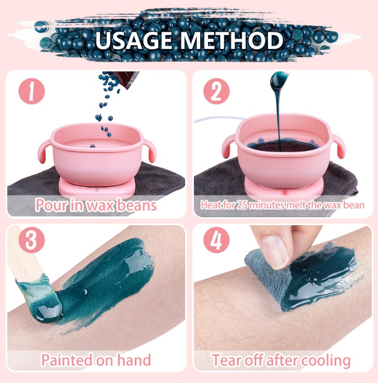 Wax boiling bowl - professional wax heater - Luces Beautiful