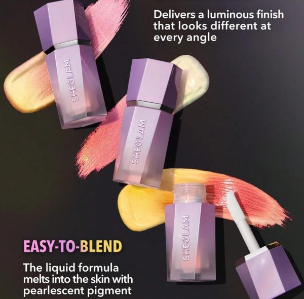 Chroma-glow bloom liquid highlighter flying comet - sheglam - Luces ...