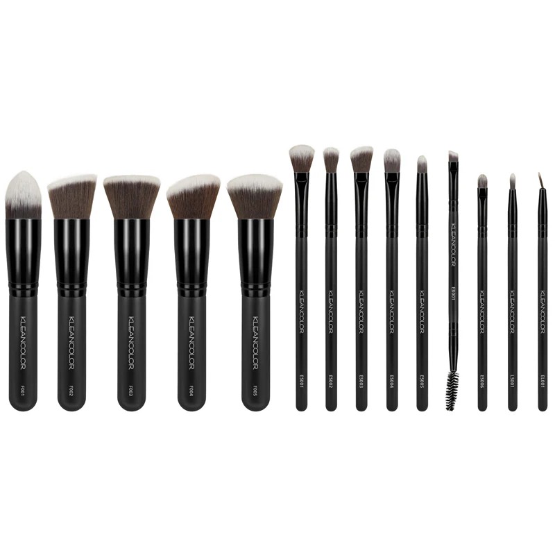 14 piece complete brush set - kleancolor - Luces Beautiful